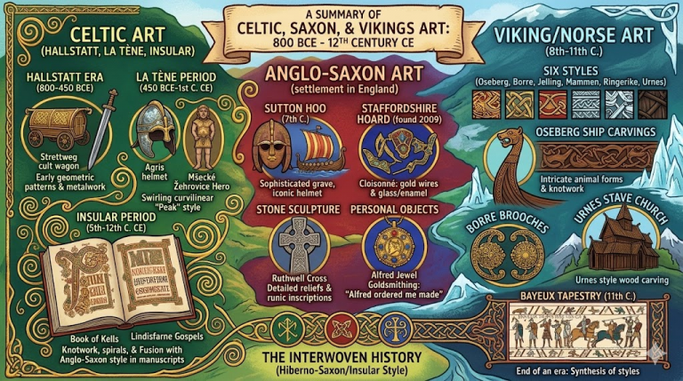 06 Celtic, Saxon and Viking Art 550-900 . A Free Art History Course